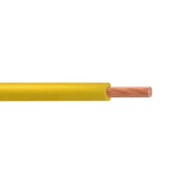 Single Conductor Wire Yellow 2,5mm², H07V2-K,90°C | DamenCNC B.V.