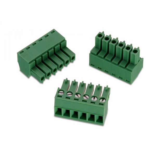 6 pole Pluggable Screw Terminal pitch 3.81mm | DamenCNC B.V.