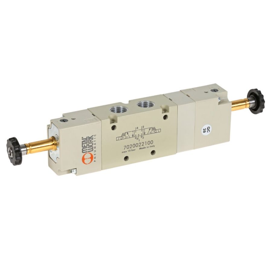 7020022100 Monostable valve 5/3 1/4inch (Closed Center) | DamenCNC B.V.