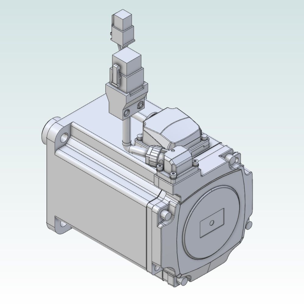 AC Servo Motor 750W ECM-B3M-C20807RS1 (24-bit INC encoder) | DamenCNC B.V.