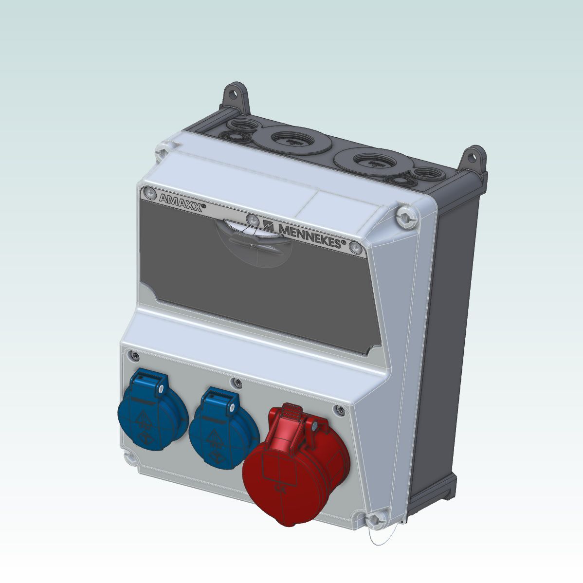 AMAXX® combination unit 920060 (2x230V 16A, 1x380V 16A) | DamenCNC B.V.