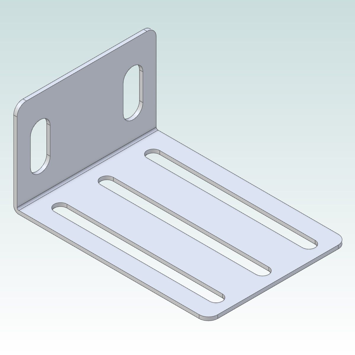 E-Chain Mounting Bracket max 75mm wide | DamenCNC B.V.