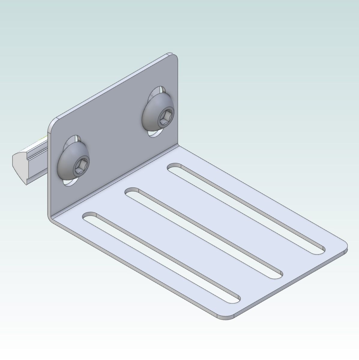 E-Chain Mounting Bracket max 75mm wide | DamenCNC B.V.