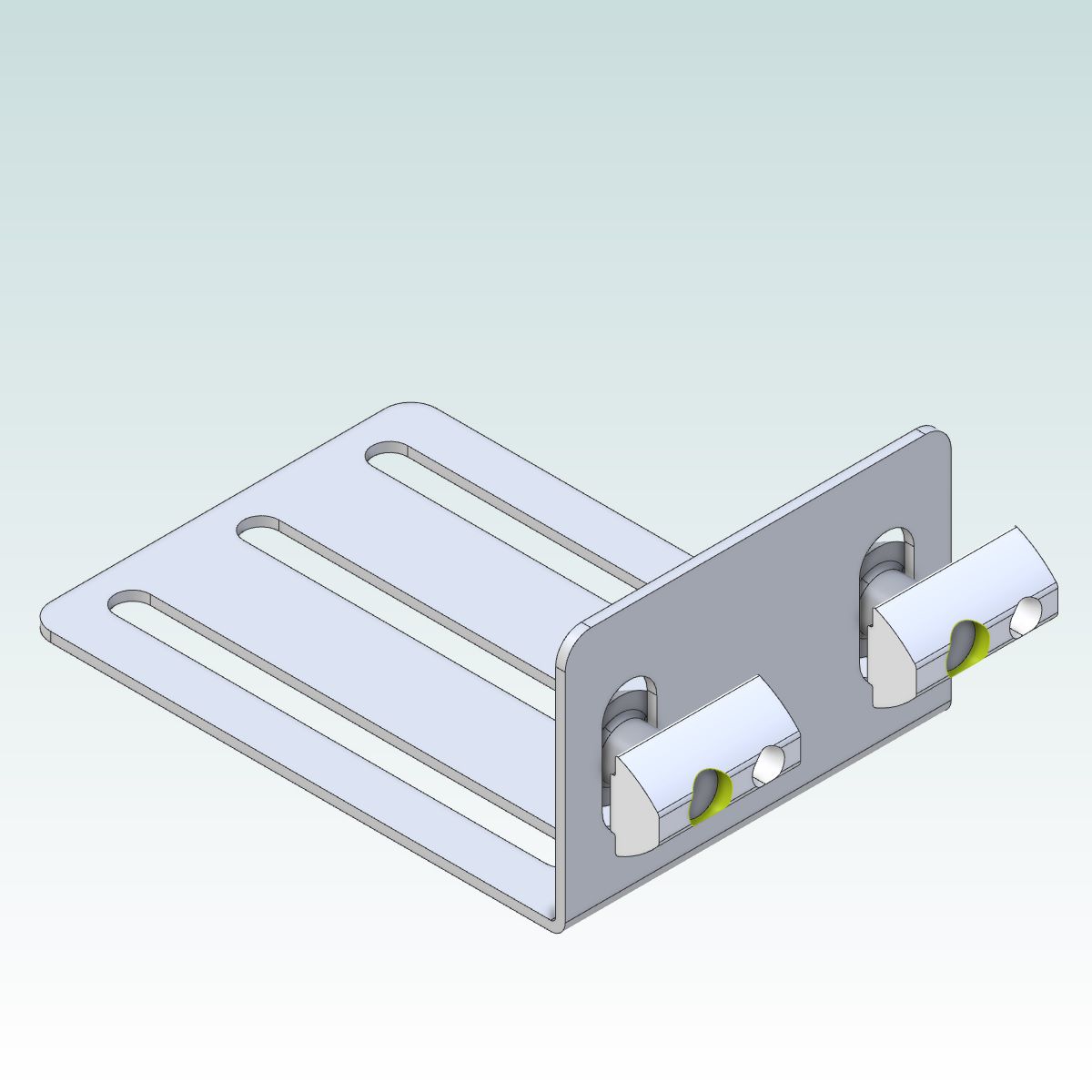 E-Chain Mounting Bracket max 75mm wide | DamenCNC B.V.